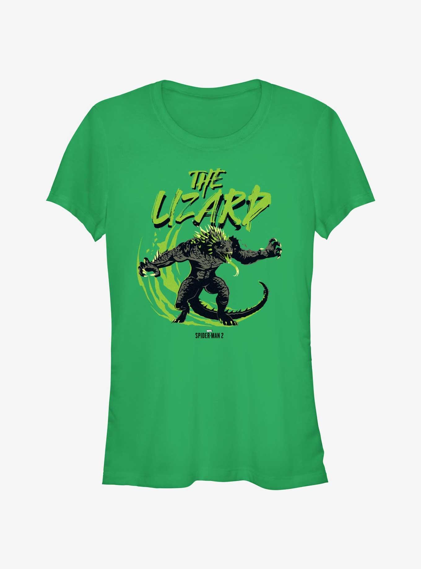 Boxlunch Marvel Spider-Man 2 Game The Lizard Womens T-Shirt | Hamilton ...