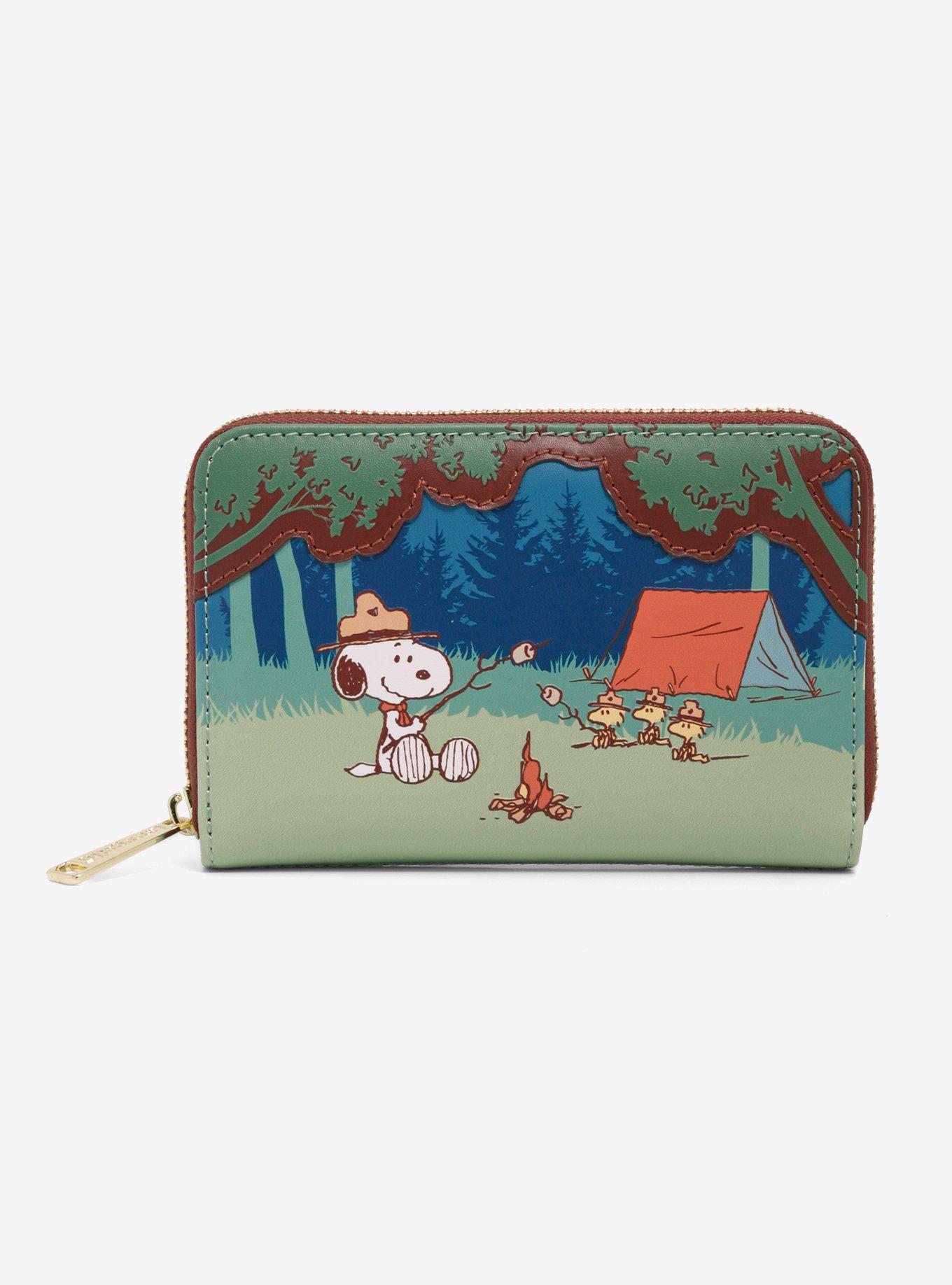 Loungefly Peanuts Snoopy's Beagle Scouts Zipper Wallet | Hot Topic