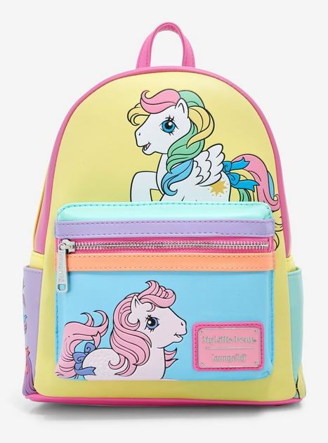 Loungefly My Little Pony Color-Block Mini Backpack | Hot Topic