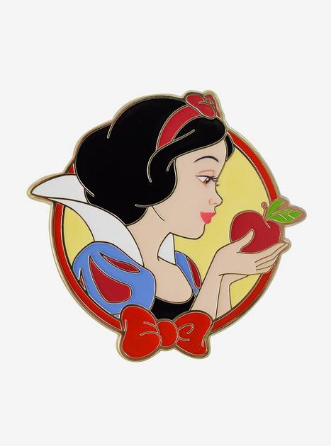 Disney Snow White and the Seven Dwarfs Snow White Apple Enamel Pin ...