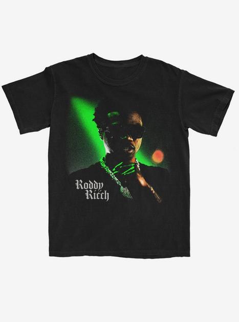 Roddy Ricch Green Light Portrait T-Shirt | Hot Topic