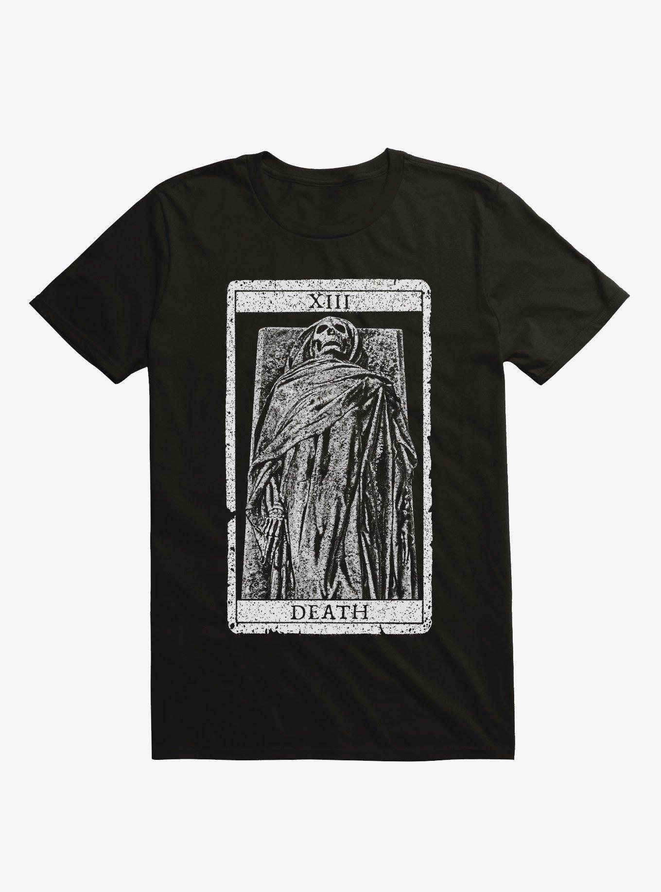 Death Stone Statue Tarot Card T-Shirt | Hot Topic