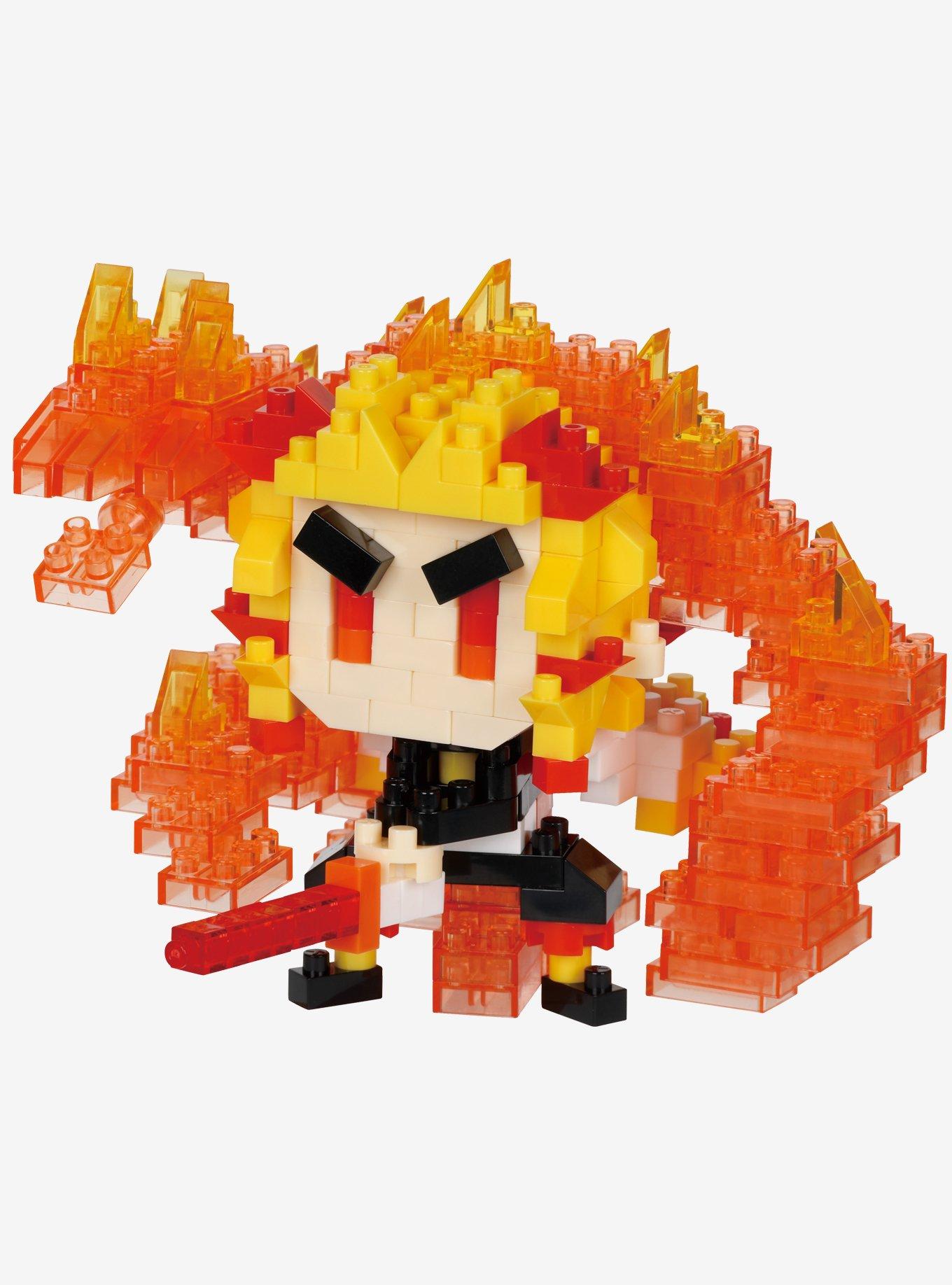 Hot Topic Demon Slayer: Kimetsu No Yaiba Mitsuri Kanroji Nanoblock ...