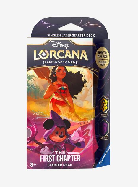 Disney Lorcana Trading Card Game: The First Chapter Starter Deck Blind ...