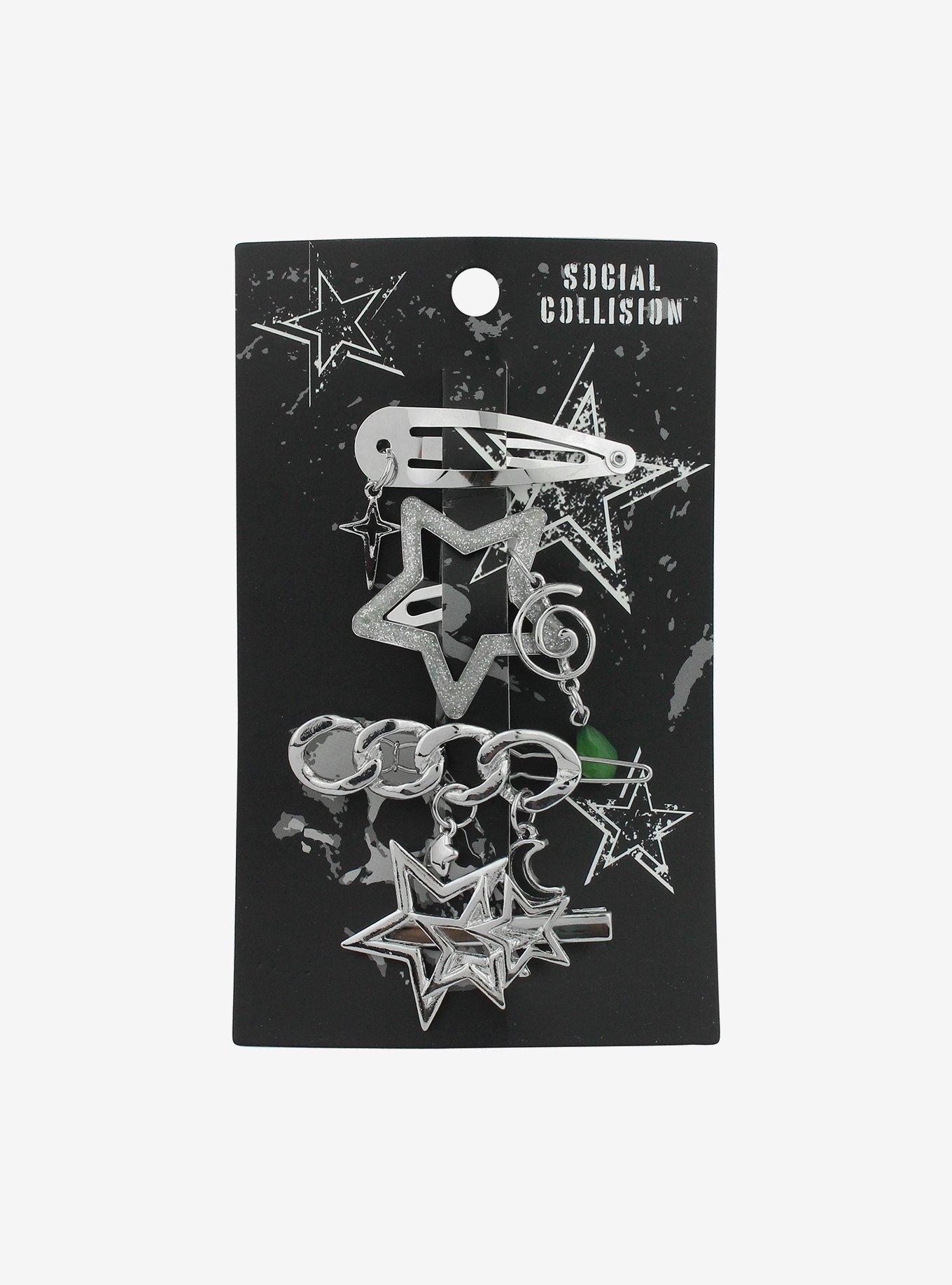 Social Collision Star Hair Clip Set | Hot Topic