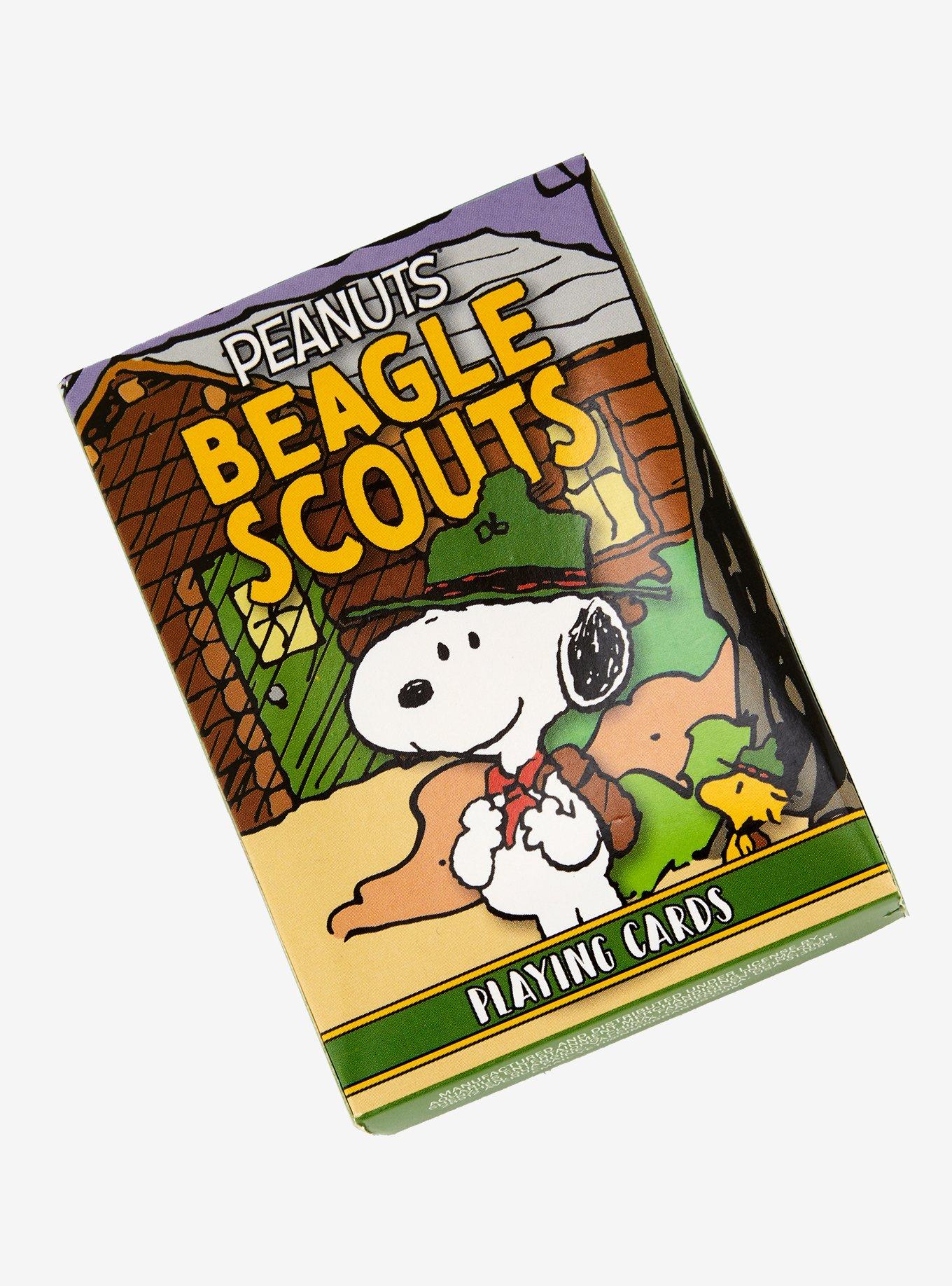 Peanuts Snoopy Beagle Scouts Playing Cards | BoxLunch