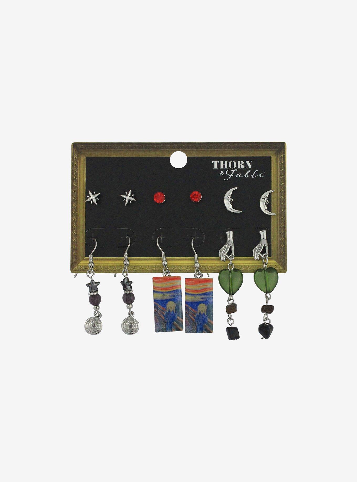Thorn And Fable The Scream Earring Set Hot Topic