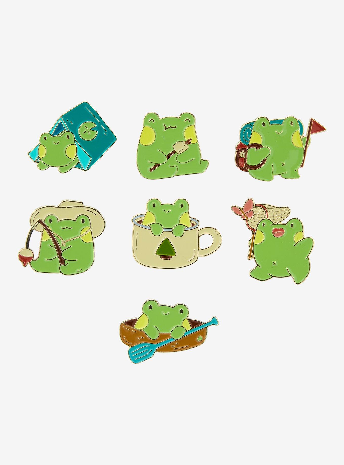 Campfire Frog Blind Box Enamel Pin By Arcasian | Hot Topic