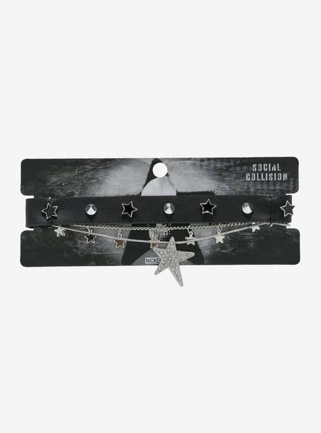 Social Collision Star Stud Necklace Set | Hot Topic