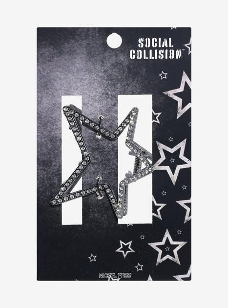 Social Collision Star Rhinestone Claw Hair Clip | Hot Topic