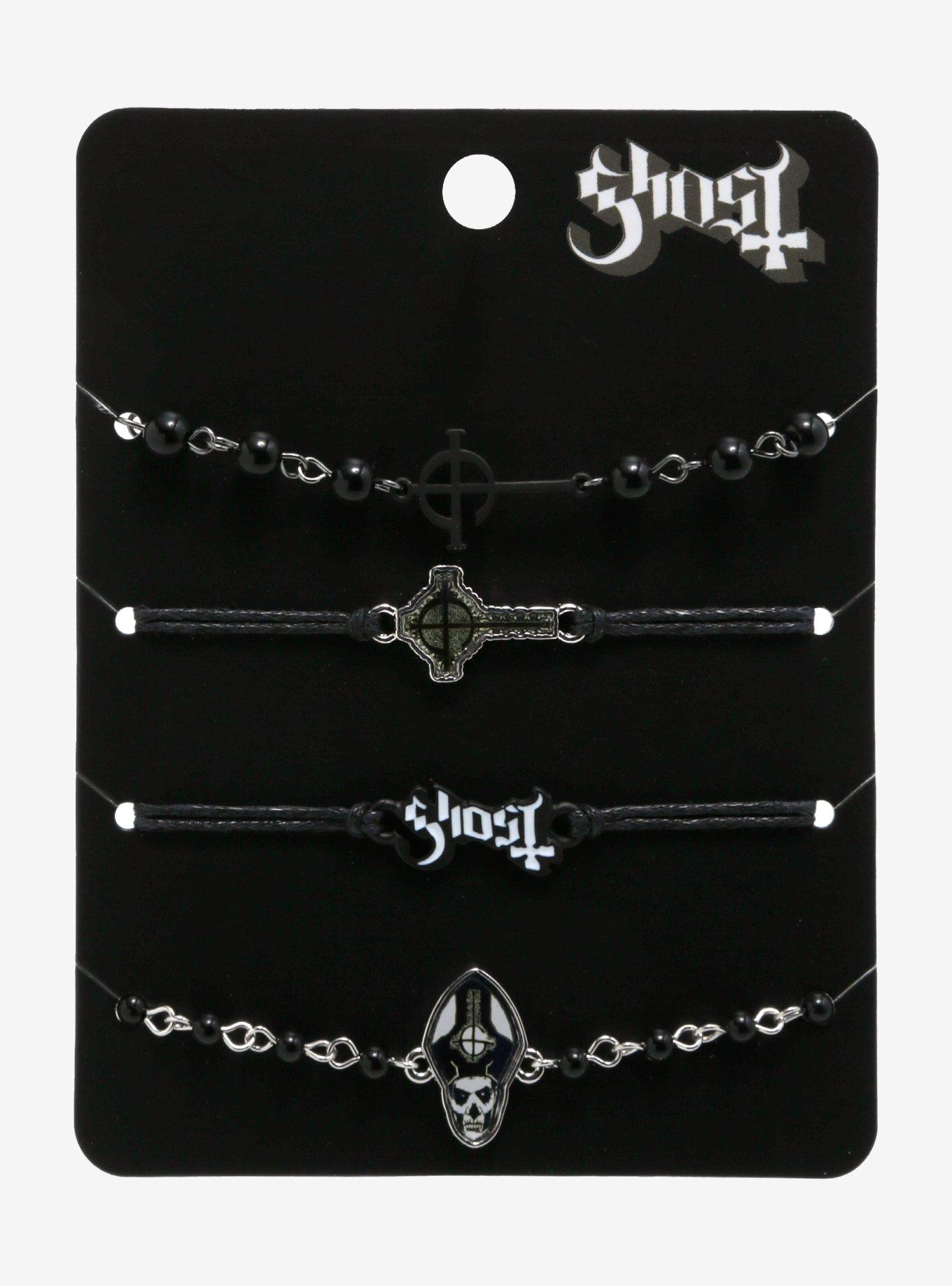 Ghost Icons Cord Bracelet Set | Hot Topic
