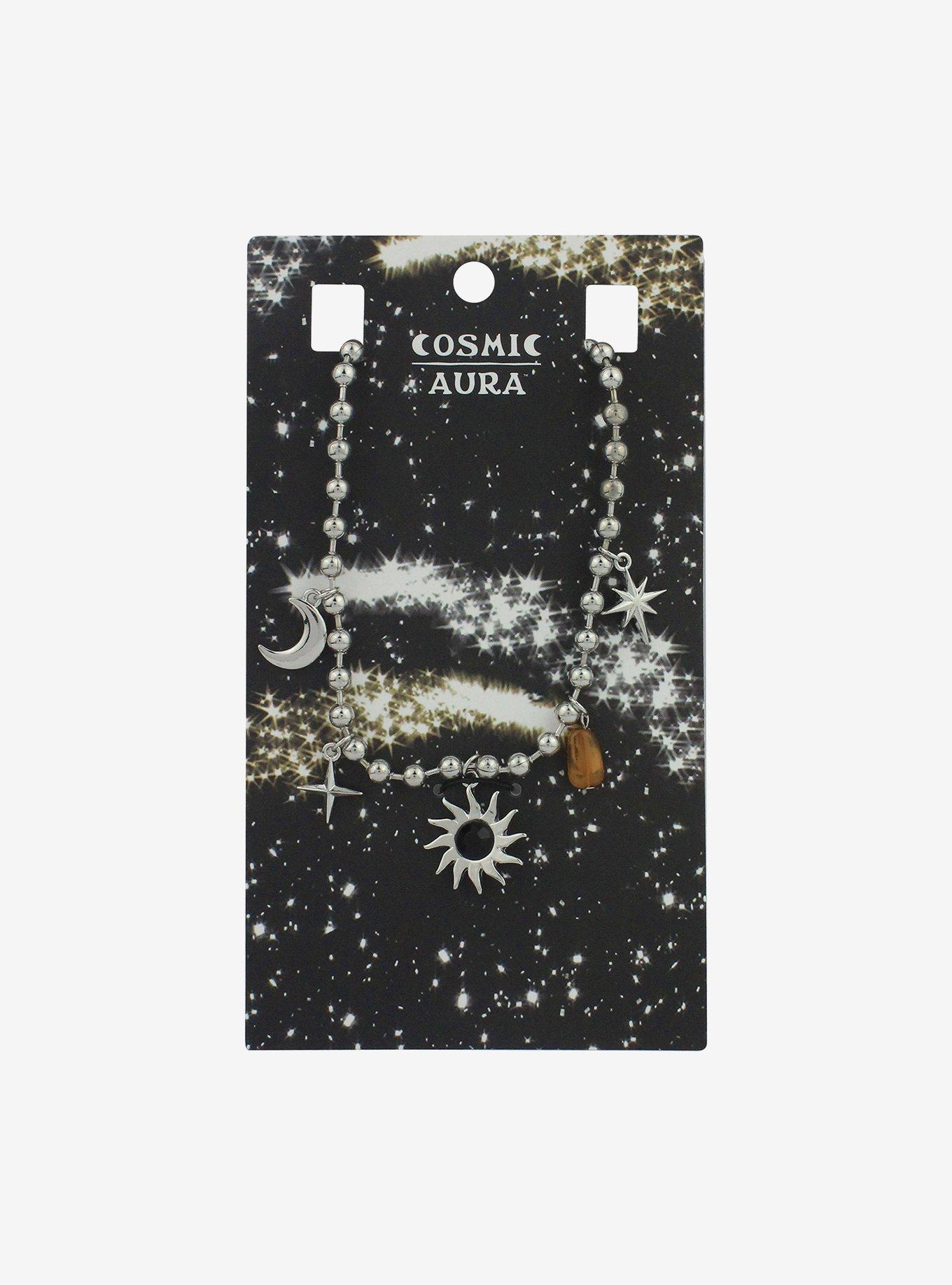 Cosmic Aura® Celestial Stone Ball Chain Choker | Hot Topic