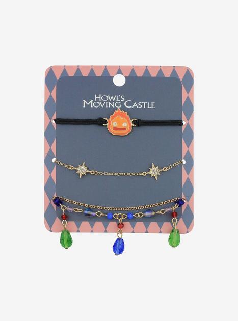 Studio Ghibli Howl's Moving Castle Gems Bracelet Set | Hot Topic
