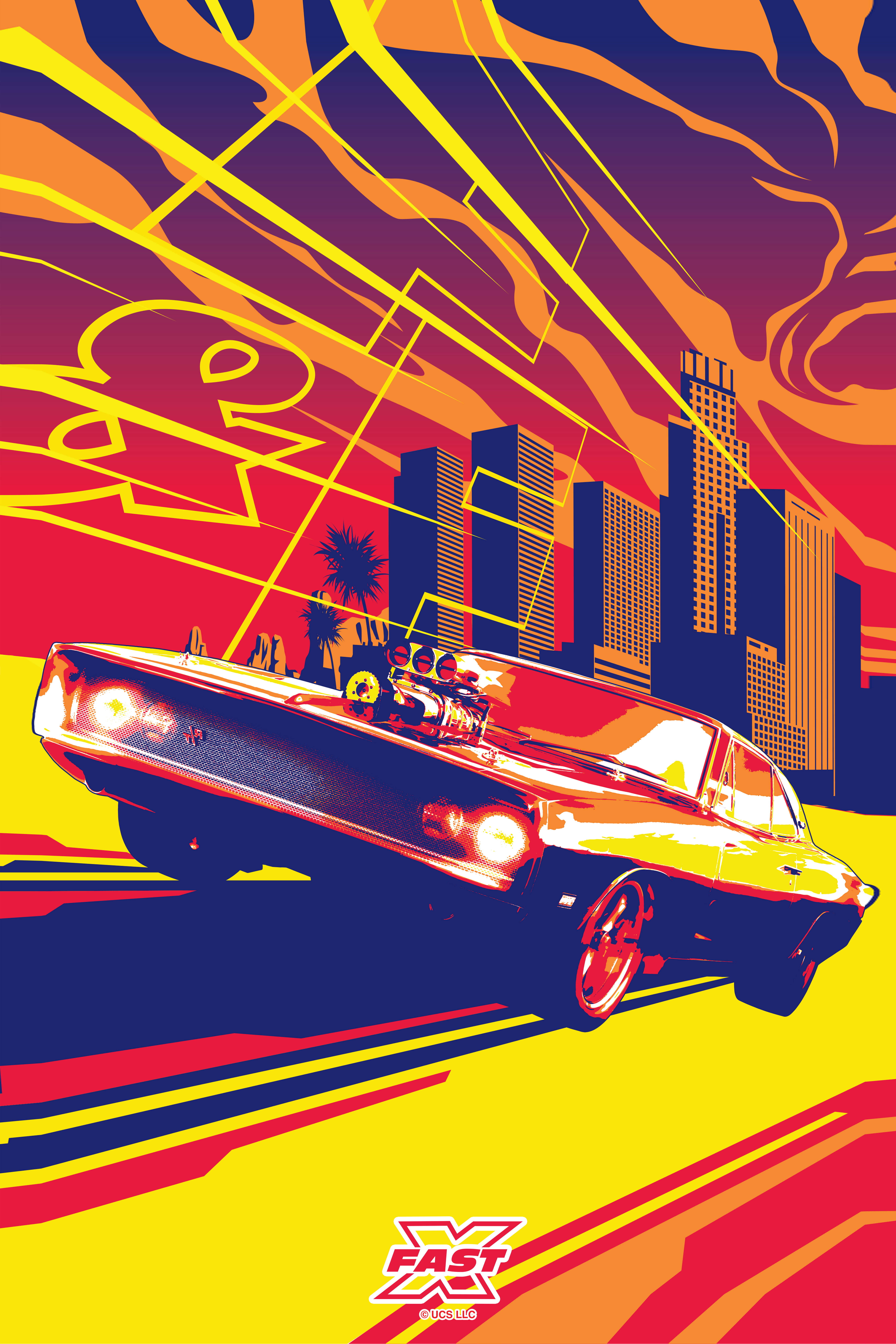 Fast X Hellcat Redeye Poster - WHITE | Hot Topic