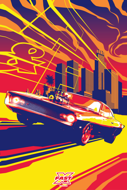 Fast X Hellcat Redeye Poster - WHITE | Hot Topic