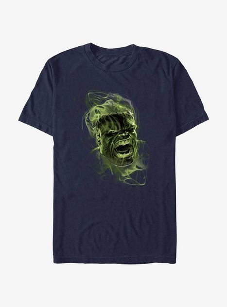 Marvel Hulk Smoke Treatment T-Shirt - BLUE | Hot Topic