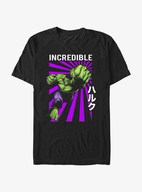 Marvel Hulk Incredible Hulk Burst T-Shirt - BLACK | Hot Topic