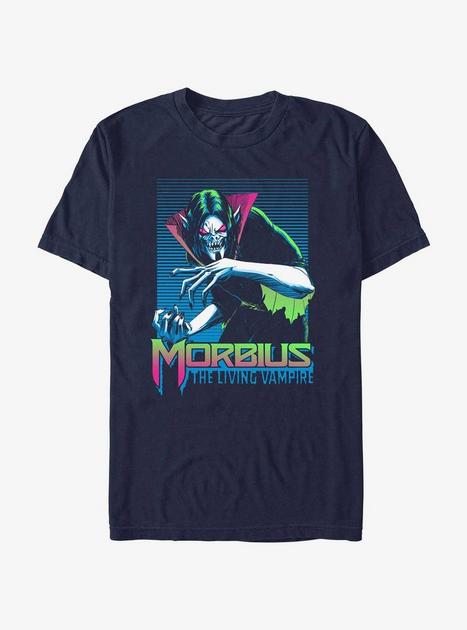 Marvel Morbius Morbius Gradient T-Shirt - BLUE | Hot Topic