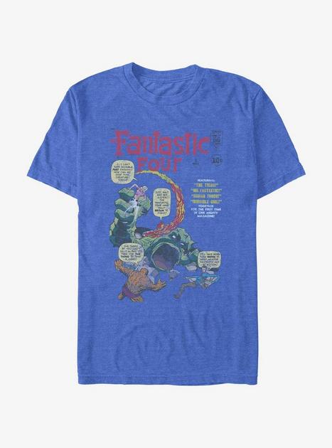 Marvel Fantastic Four Original Four T-Shirt - BLUE | Hot Topic