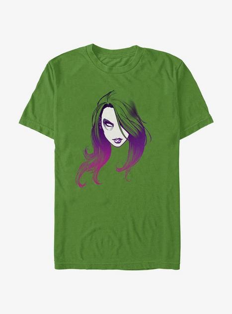 Marvel Guardians of the Galaxy Miss Gamora T-Shirt - GREEN | Hot Topic