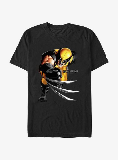 Marvel Wolverine Strike T-Shirt - BLACK | Hot Topic