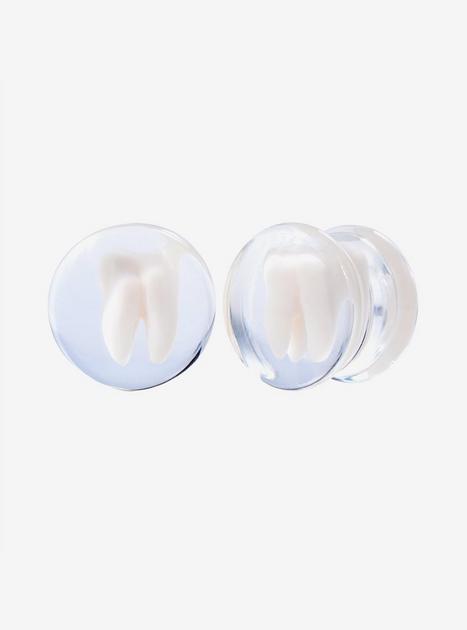 Resin Clear Tooth Plug 2 Pack | Hot Topic