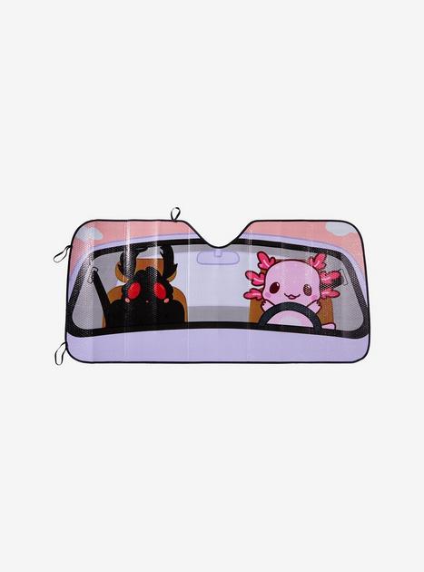 Mothman & Axolotl Sun Shade | Hot Topic