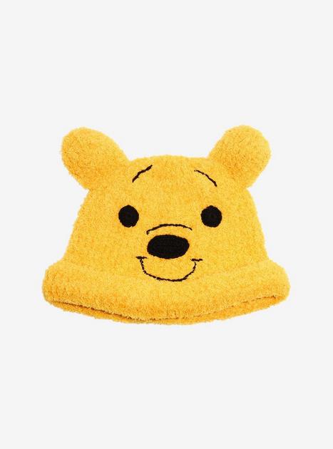 Disney Winnie The Pooh Plush Rolled Brim Beanie | Hot Topic