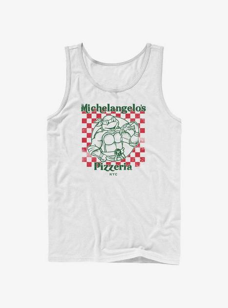 Teenage Mutant Ninja Turtles Mickeys Pizza Tank - WHITE | Hot Topic