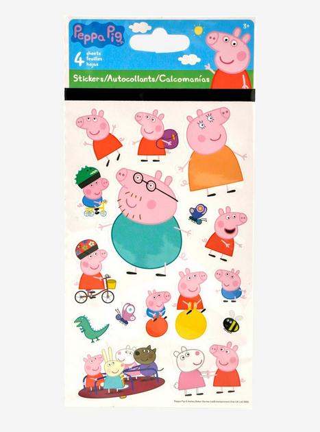 Peppa Pig Sticker Sheet Set | Hot Topic