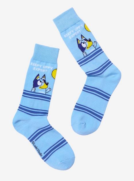 Bluey Keepy Uppy Expert Crew Socks | Hot Topic