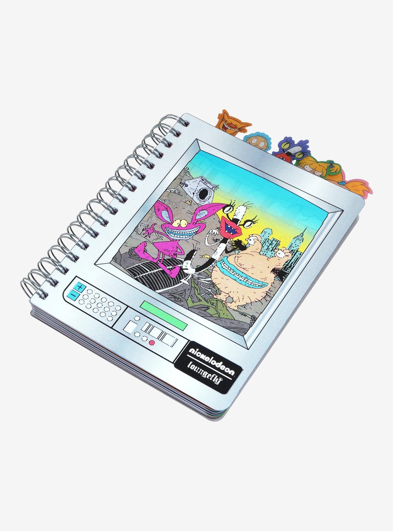 Loungefly Nickelodeon Retro Tv Tab Journal Hot Topic