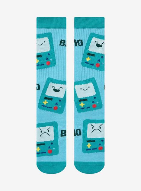 Adventure Time BMO Toss Crew Socks | Hot Topic