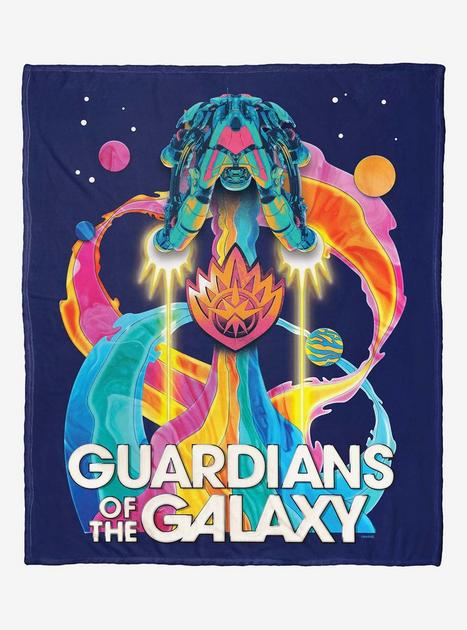 Marvel Guardians of the Galaxy: Vol. 3 Psychedelic Space Ship Silk ...