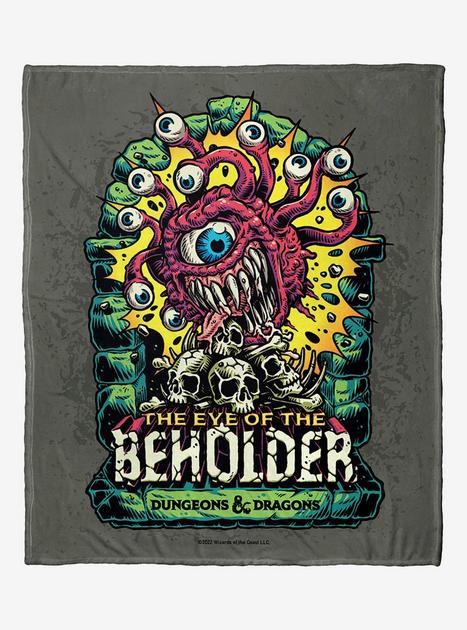 Dungeons & Dragons Beholders Sight Silk Touch Throw Blanket | Hot Topic