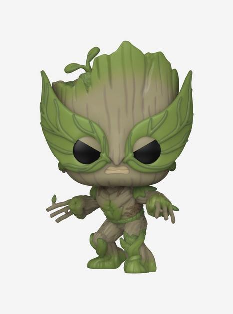 Funko Marvel We Are Groot Pop! Groot As Wolverine Vinyl Bobblehead ...