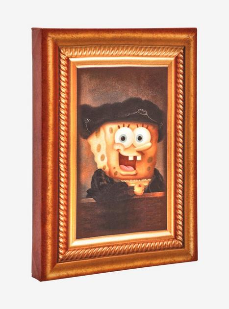 SpongeBob SquarePants Fine Art Mini Canvas Wall Art | Hot Topic