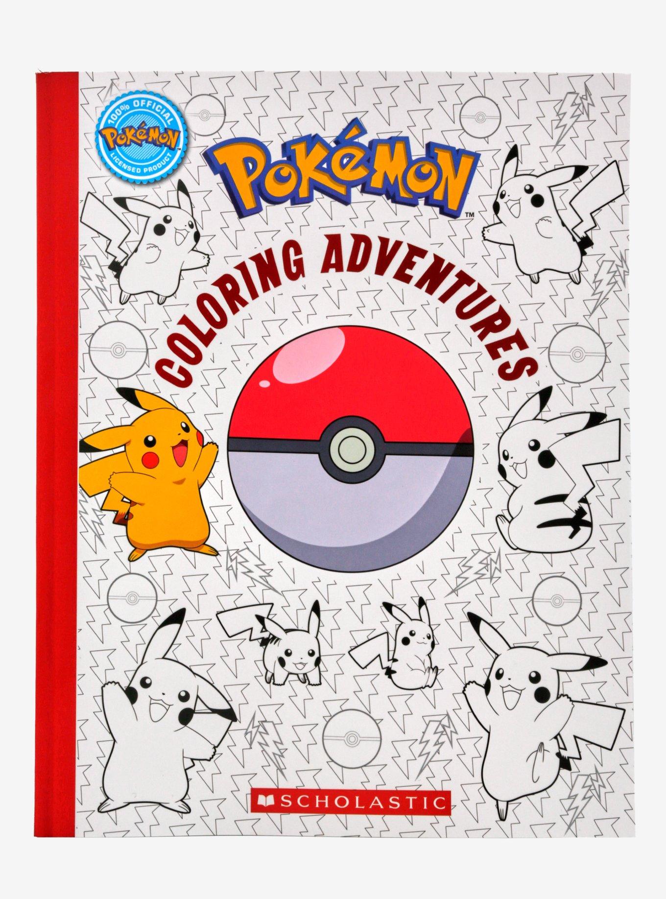 Pokemon Coloring Adventures Coloring Book | Hot Topic