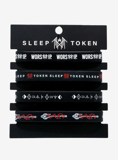 Sleep Token Icons Rubber Bracelet Set | Hot Topic