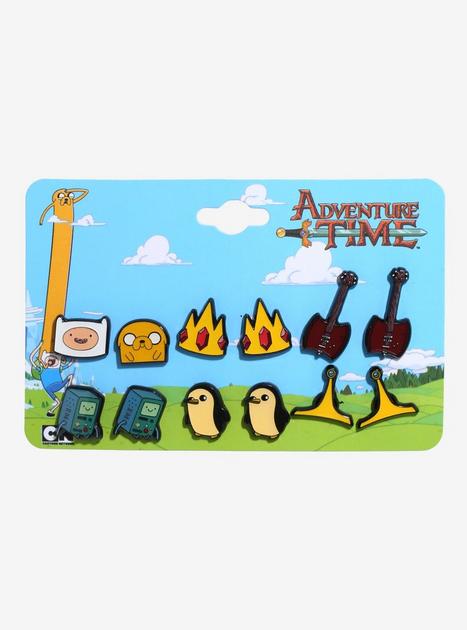 Adventure Time Character Stud Earring Set | Hot Topic