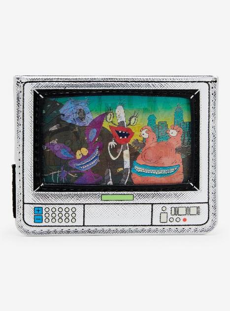 Loungefly Nickelodeon Retro Tv Lenticular Cardholder Boxlunch
