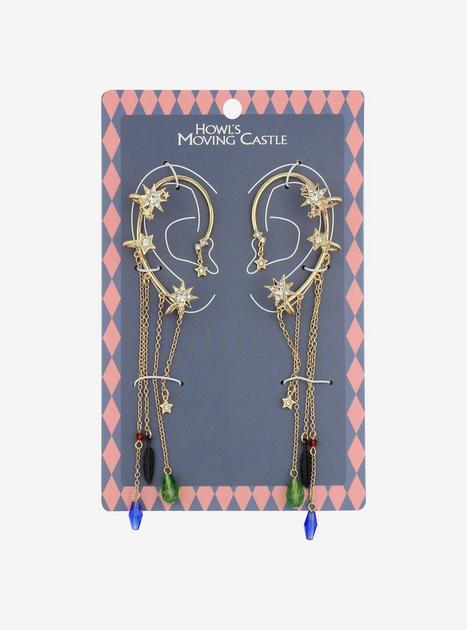 Studio Ghibli Howl's Moving Castle Star & Gem Ear Cuff Set | Hot Topic