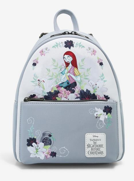 Loungefly The Nightmare Before Christmas Sally Florals Mini Backpack ...