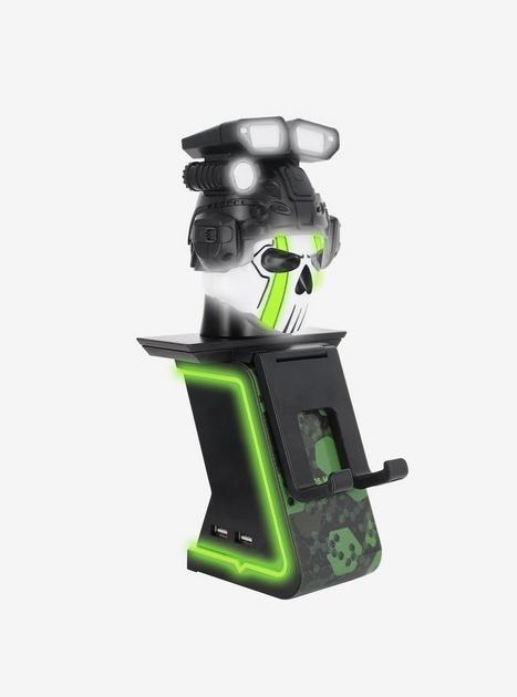 Call Of Duty Light-Up Ghost Controller & Charging Stand | Hot Topic