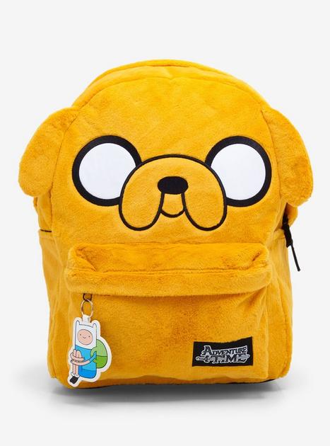 Adventure Time Jake Fuzzy Figural Backpack | Hot Topic