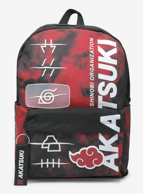 Naruto Shippuden Akatsuki Tie-Dye Backpack | Hot Topic