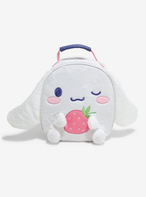 Cinnamoroll Fuzzy Figural Lunch Bag | Hot Topic