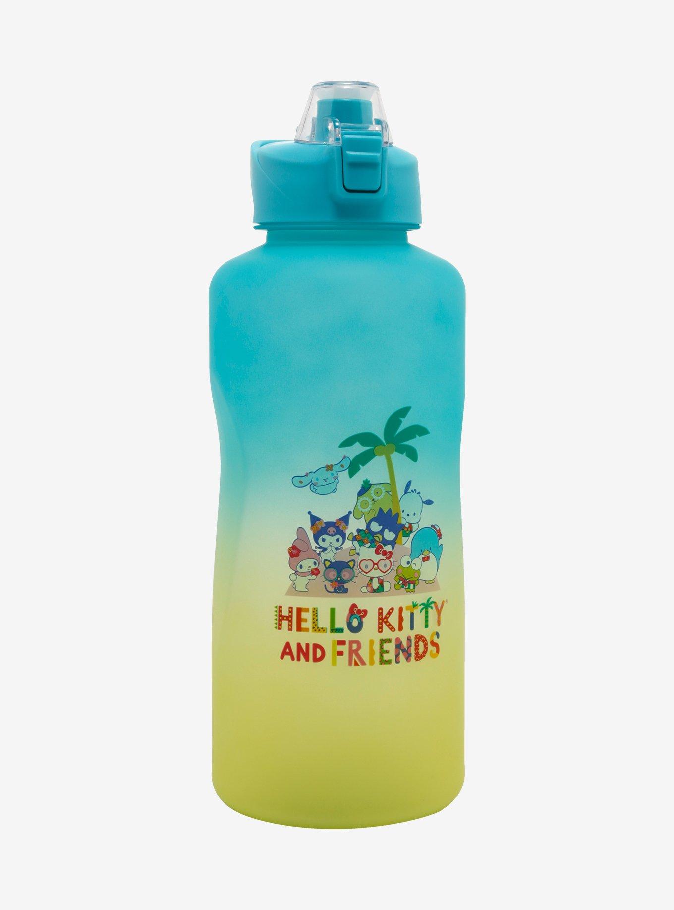 Hello Kitty And Friends Island Measurement Water Bottle | Hot Topic