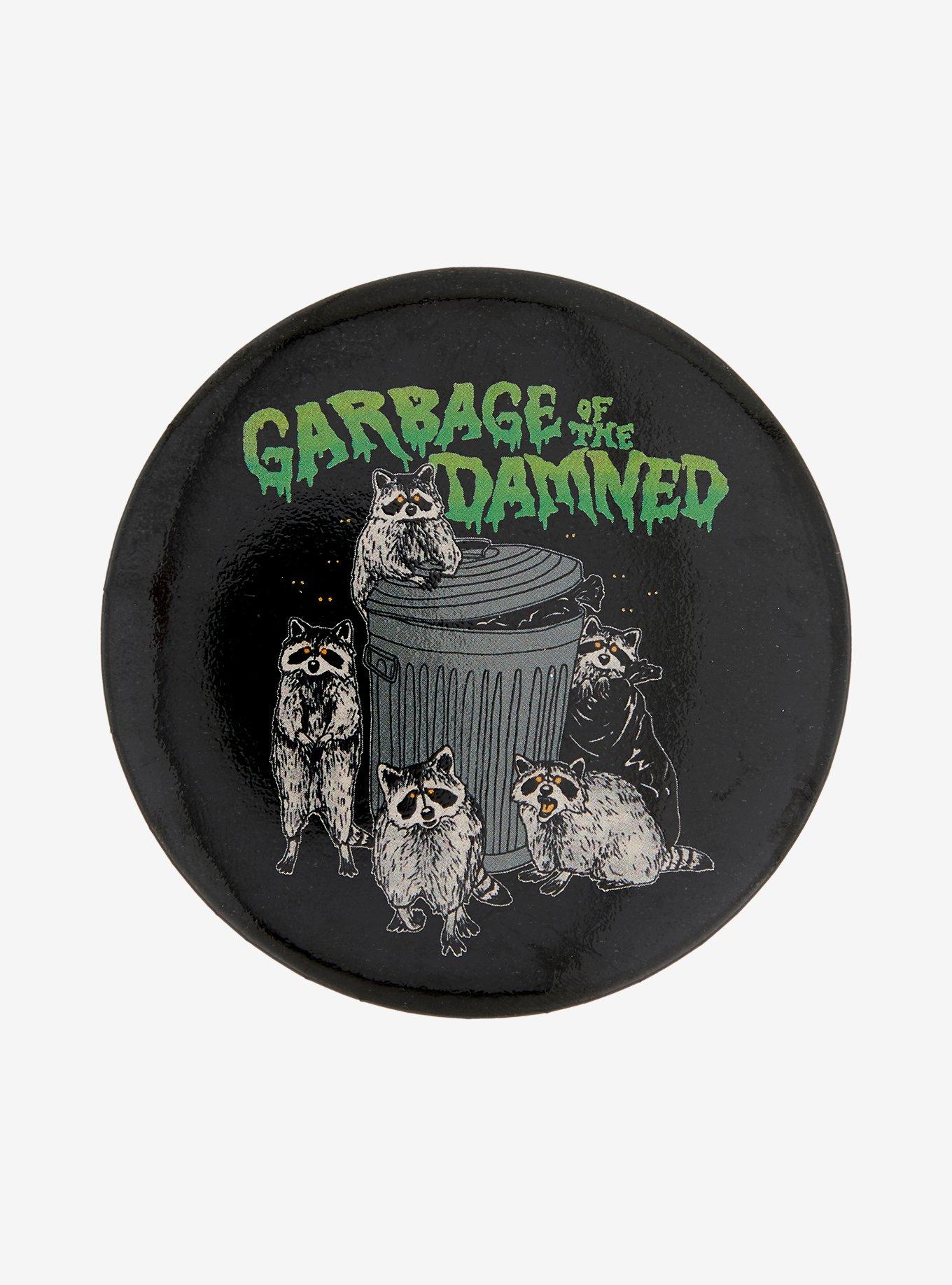 Raccoon Group Garbage 3 Inch Button | Hot Topic