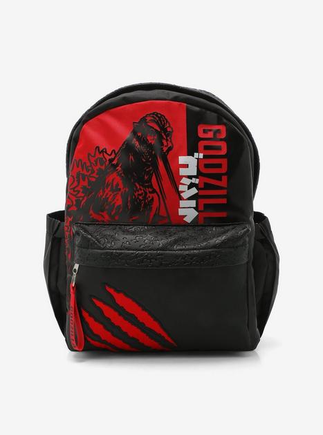 Godzilla Red & Black Backpack | Hot Topic